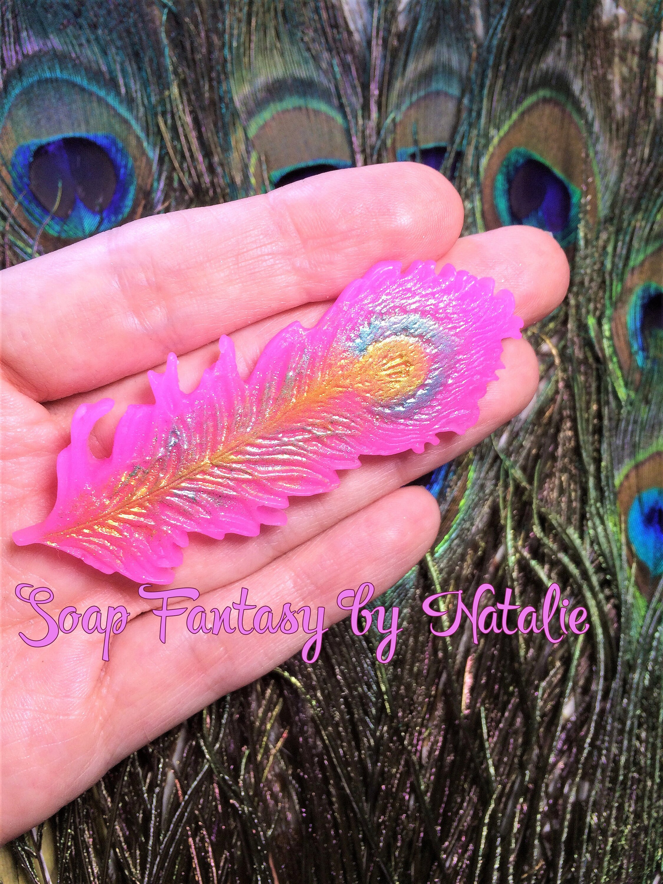 10 Peacock Feathers Soaps-Soap Set-Guest's Soap-Travel | Etsy