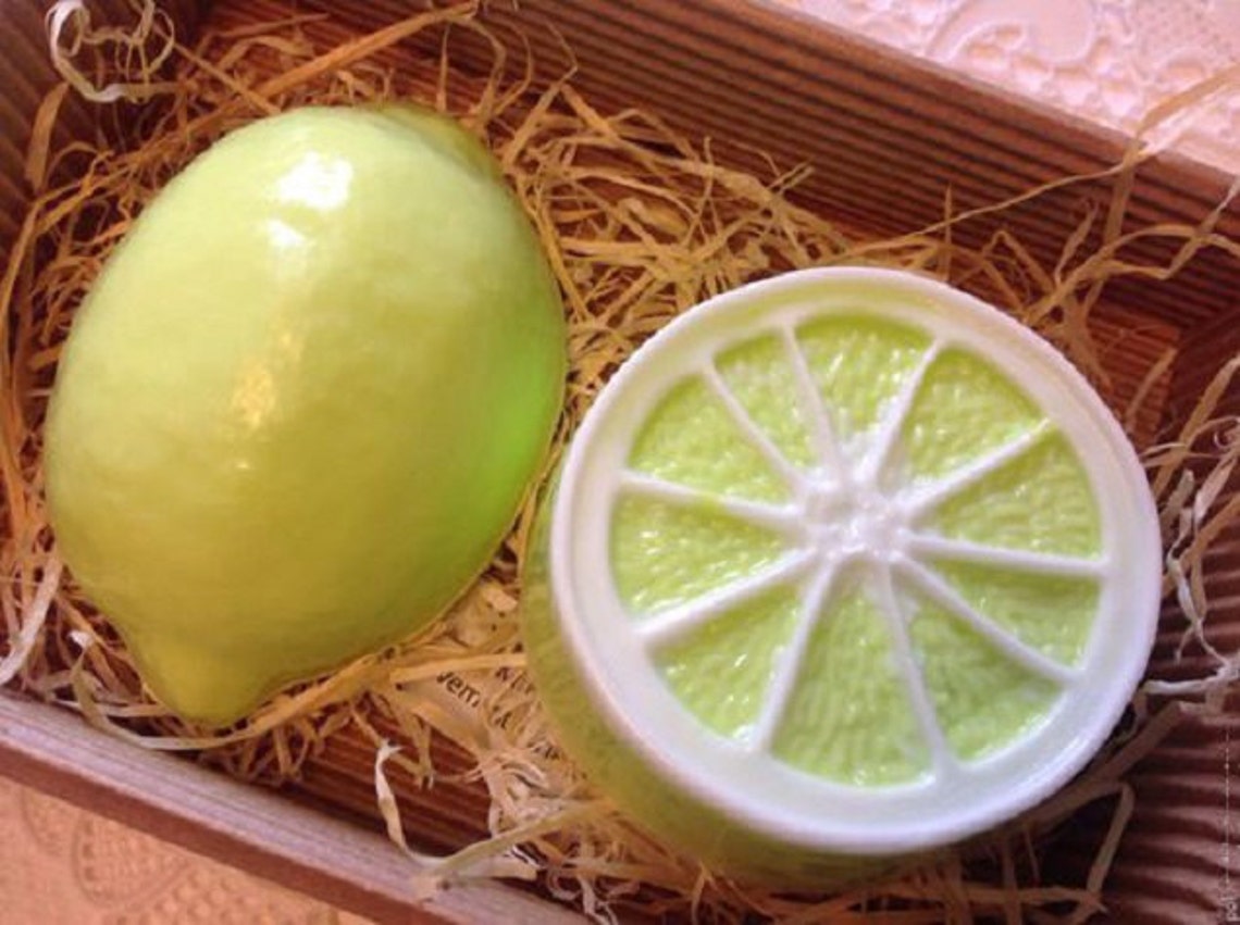 Lemon Soap-lemon Shape Soap-citrus Soap-food Soap | Etsy