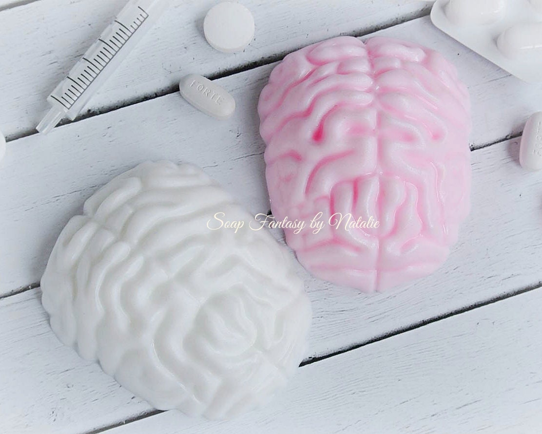 Brain Soap Brain Shape Soap Zombie Soap Gag Soap Party Favor | Etsy