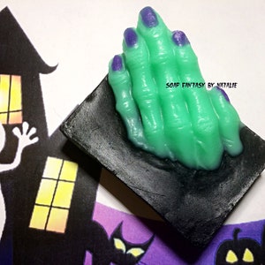 Creepy Witch Hand Soap-zombie Hand Soap-halloween Soap-scary Soap-trick ...