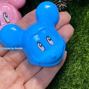 4 Minnie Mouse or Mickey Mouse Soaps-mouse Head Soap-small Soap-party ...