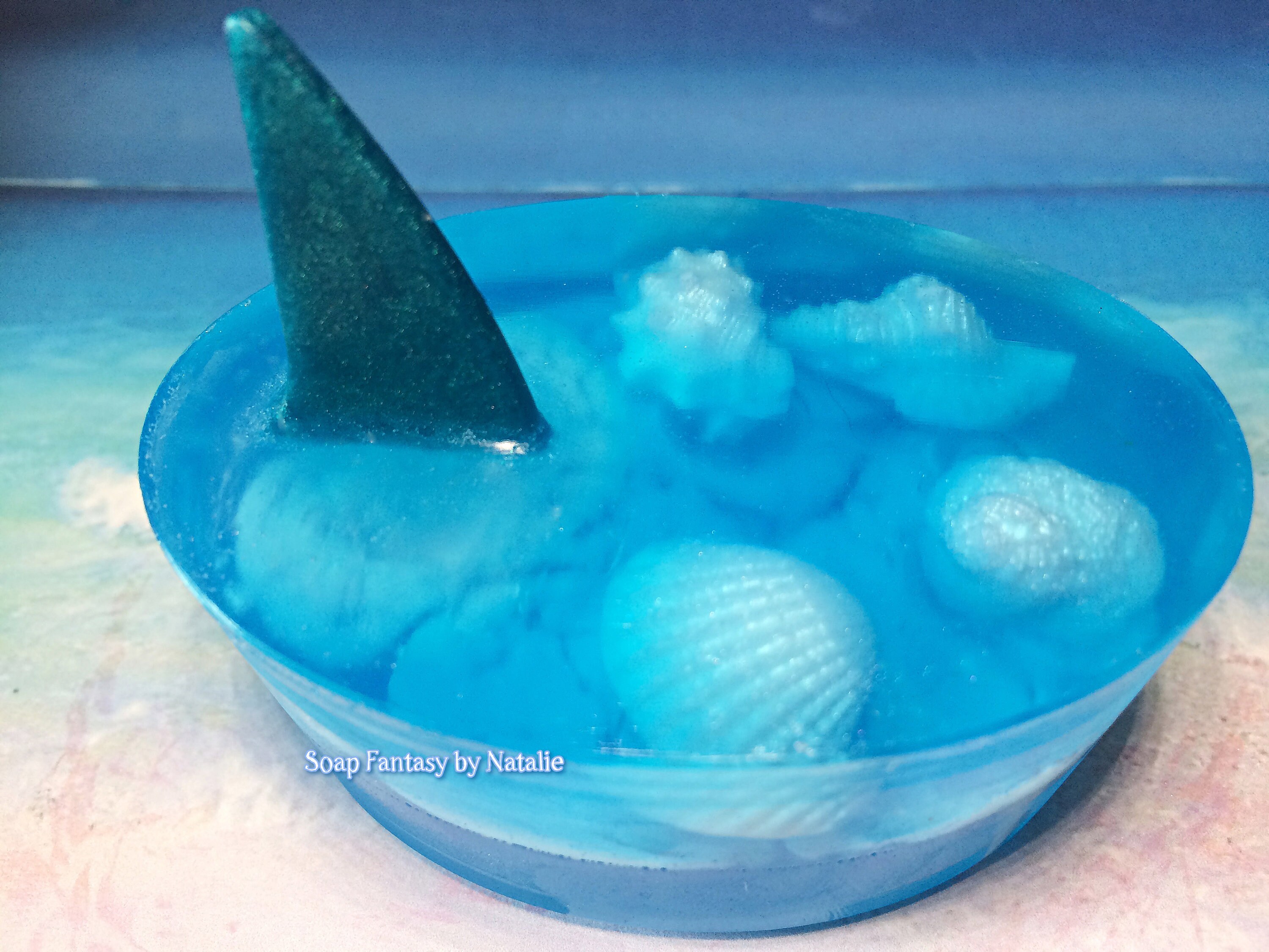 Shark Soap Shark Fin Soap-kids Soap-birthday Party Favor-sea | Etsy