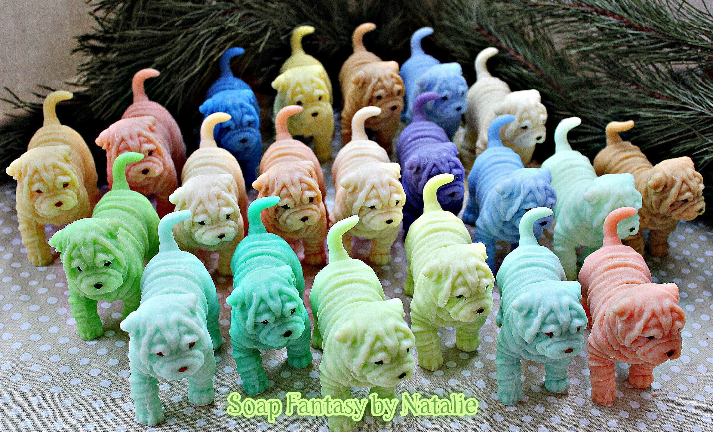 Sharpay Soap-big Dog Soap-3d Soap-animal Soap-cute Soap-dog | Etsy