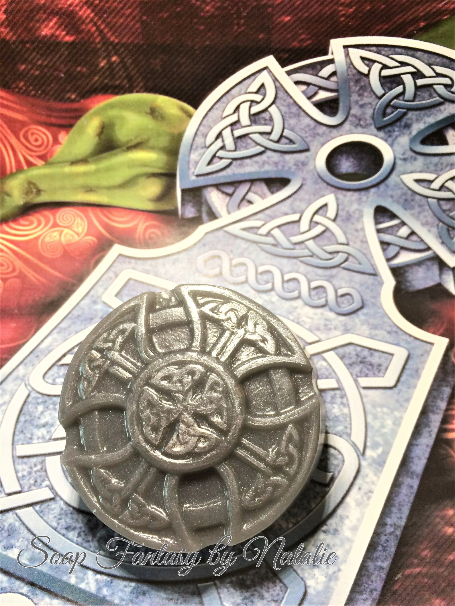 Celtic Knot Soap-shield Soap-celtic Cross-irish Gift-men's Gift-gift ...