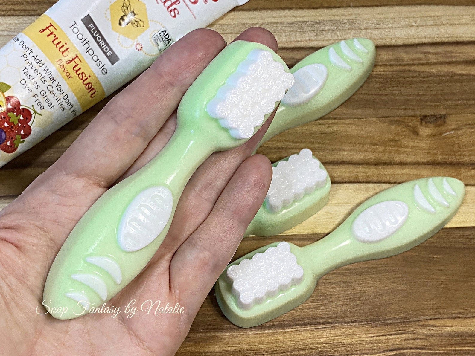 5 Toothbrushes Soaps-toothbrush Soaps-gift for Dentist-gift | Etsy