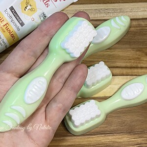 5 Toothbrushes Soaps-toothbrush Soaps-gift for Dentist-gift From Tooth ...
