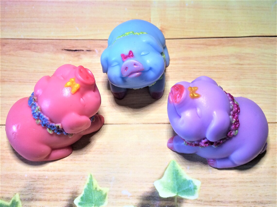 Pig Soap-animal Soap-smiling Pig-pets Soap-kids Soap-3 D Soap | Etsy