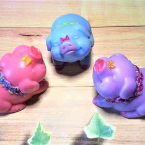 Pig Soap-animal Soap-smiling Pig-pets Soap-kids Soap-3 D Soap - Etsy