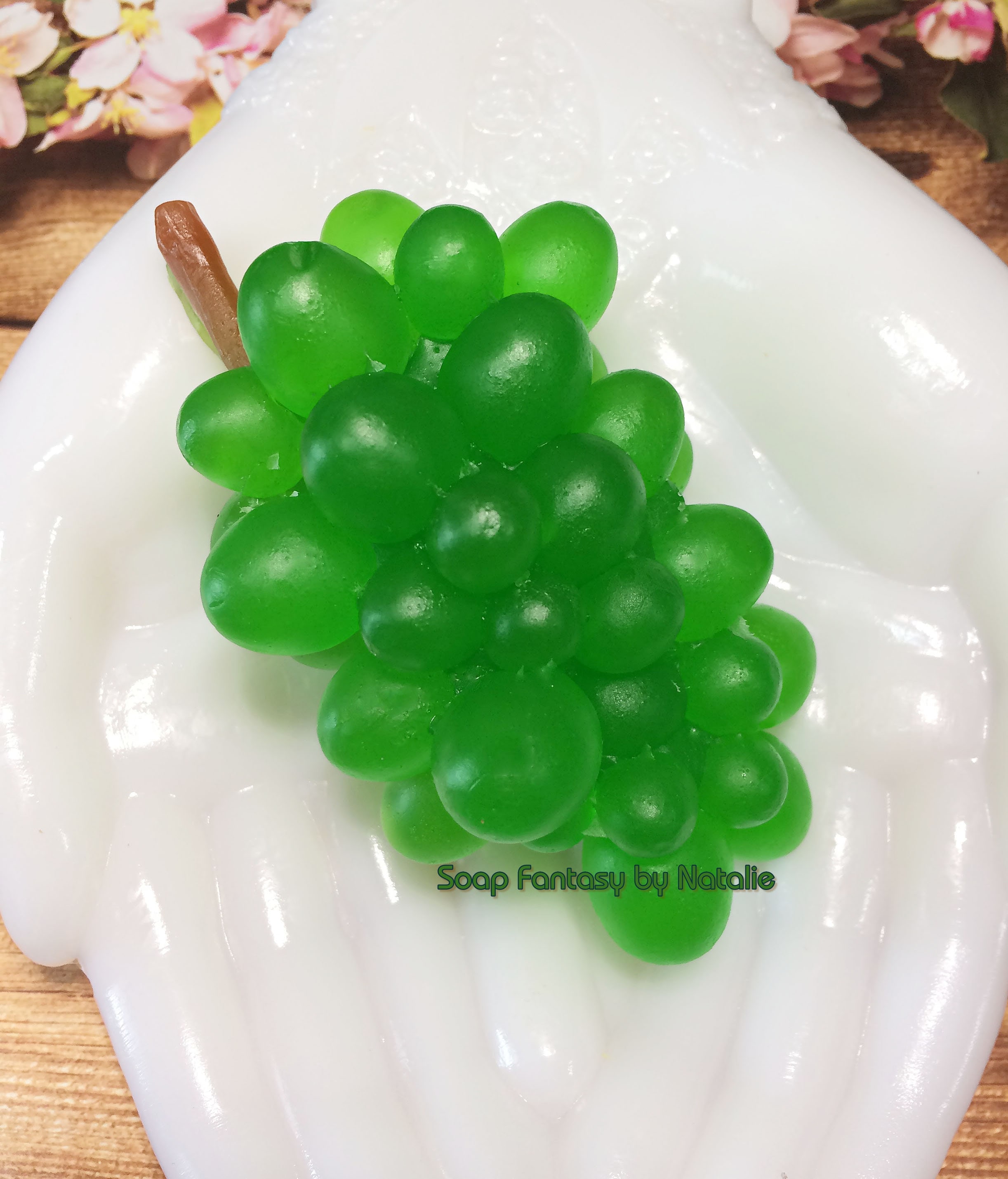 Grapes Soap-bunch of Grapes Soap-party Favor-food Soap-fruit - Etsy
