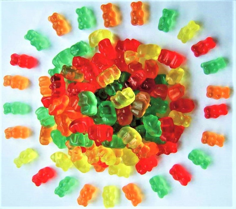 50 Gummy Bear Tiny Soap-fake Candy Soap-kids Soap-animal - Etsy