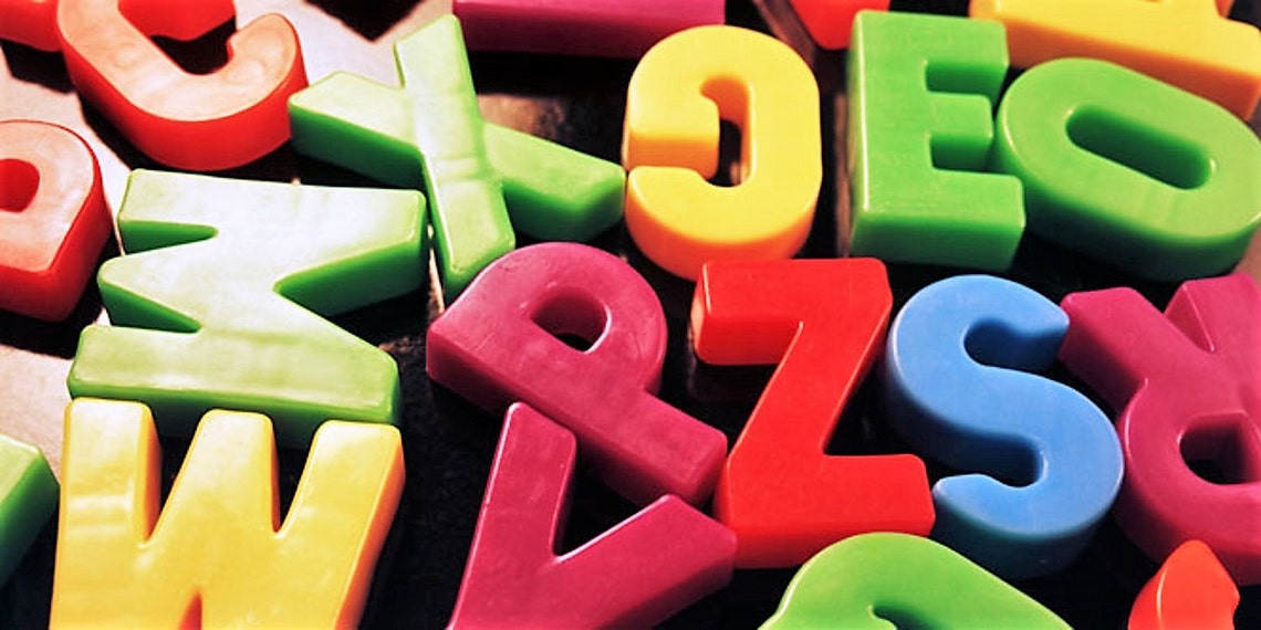 ALPHABET Soap-kids Birthday Party Favor-soap Letter - Etsy