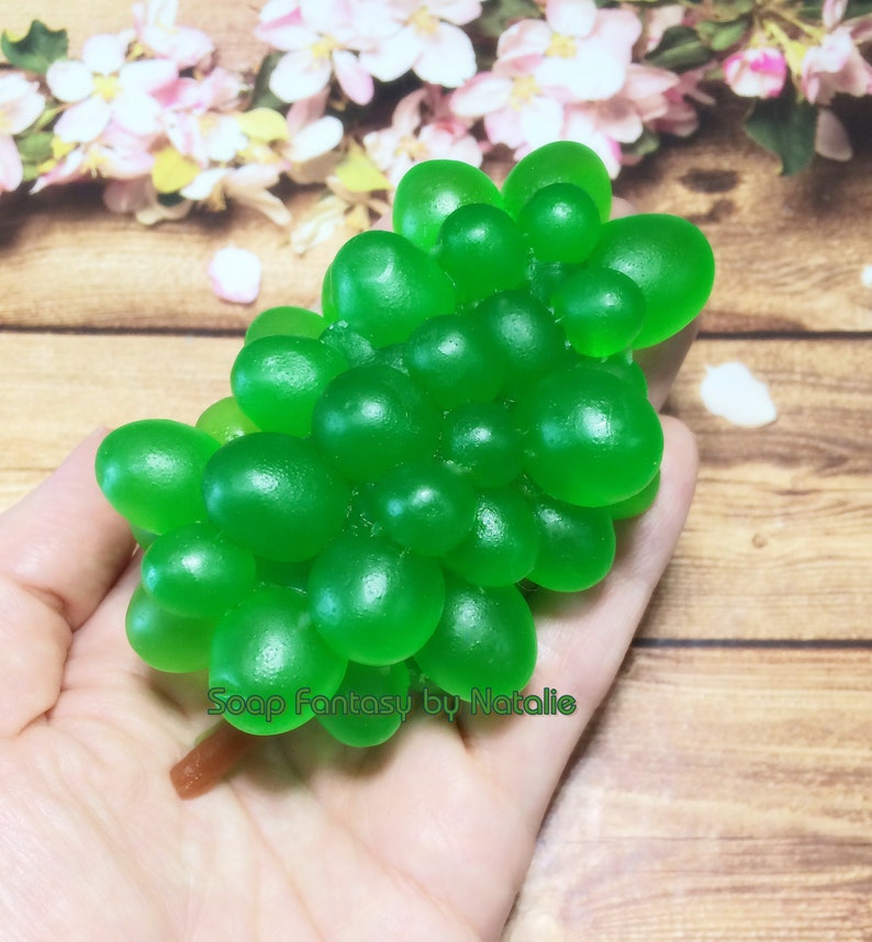 Grapes Soap-Bunch of Grapes Soap-Party Favor-Food Soap-Fruit | Etsy