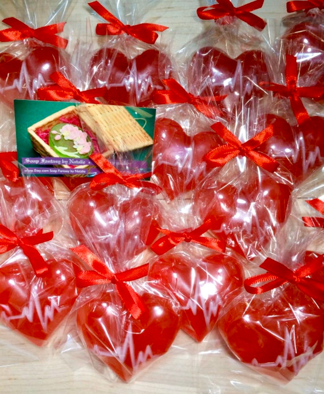 5 Heart Soaps-cardiogram Soap-medical Gift Soap-doctor - Etsy