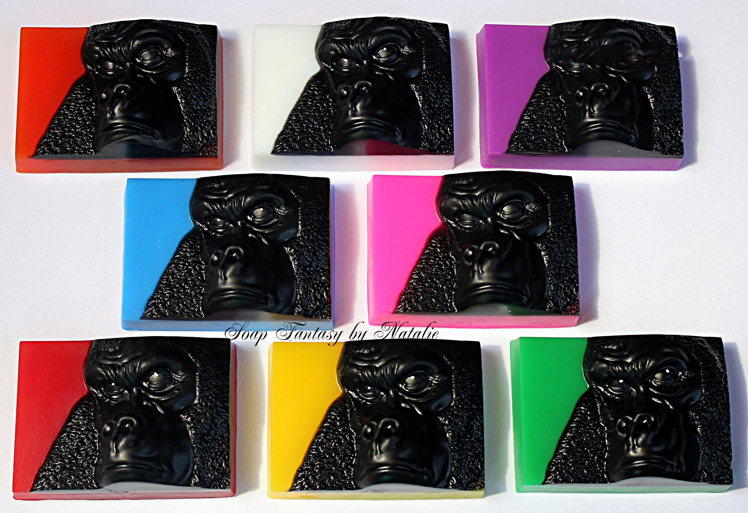 Gorilla Soap-monkey Soap-animal Soap-primate Soap-men's - Etsy