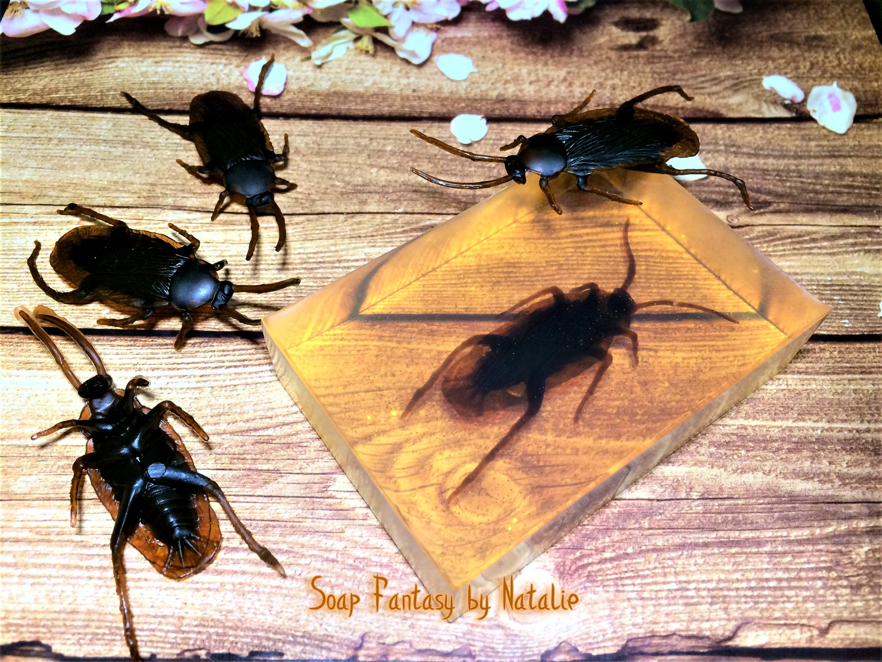 Cockroach Soap-halloween Soap-roach Soap-joke Soap-bug - Etsy