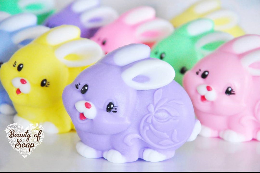 Bunny Soap,easter Soap,rabbit Soap,hare Soap,chinese Zodiac Soap, Kids ...