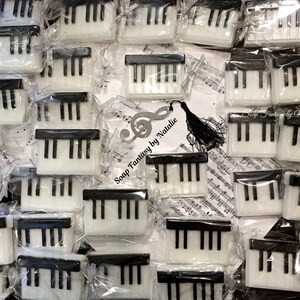 Piano Keys Soap-music Notes Soap-treble Clef Soap-musician Gift-piano ...