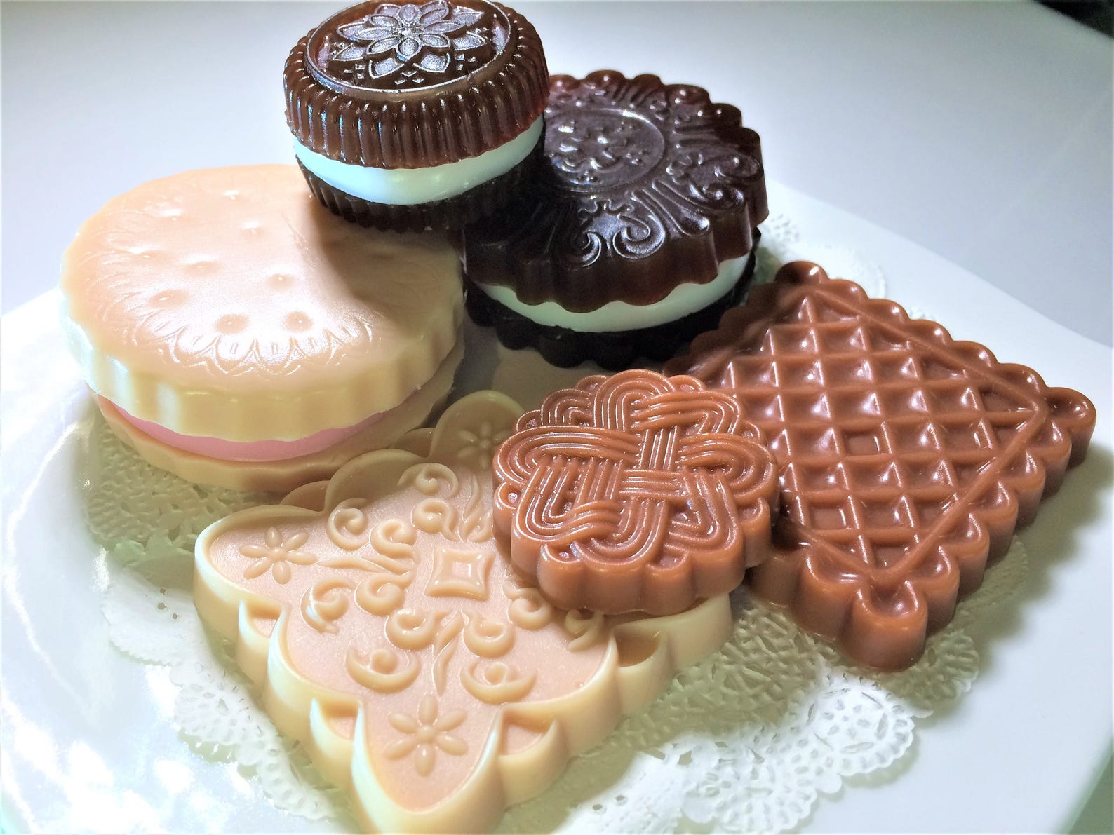 Cookies Soap Set-dessert Soap-food Soap-fun Soap-cookie Soap Crème ...