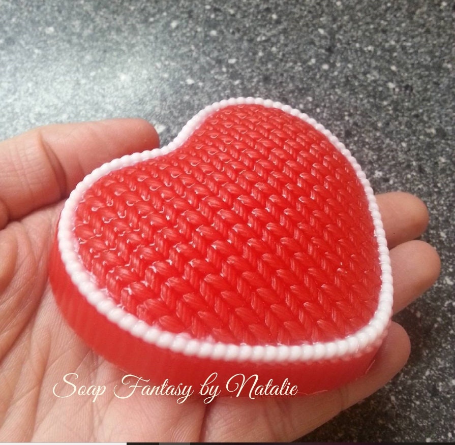 Christmas Soap-christmas Mitten Soap-christmas Knitted - Etsy