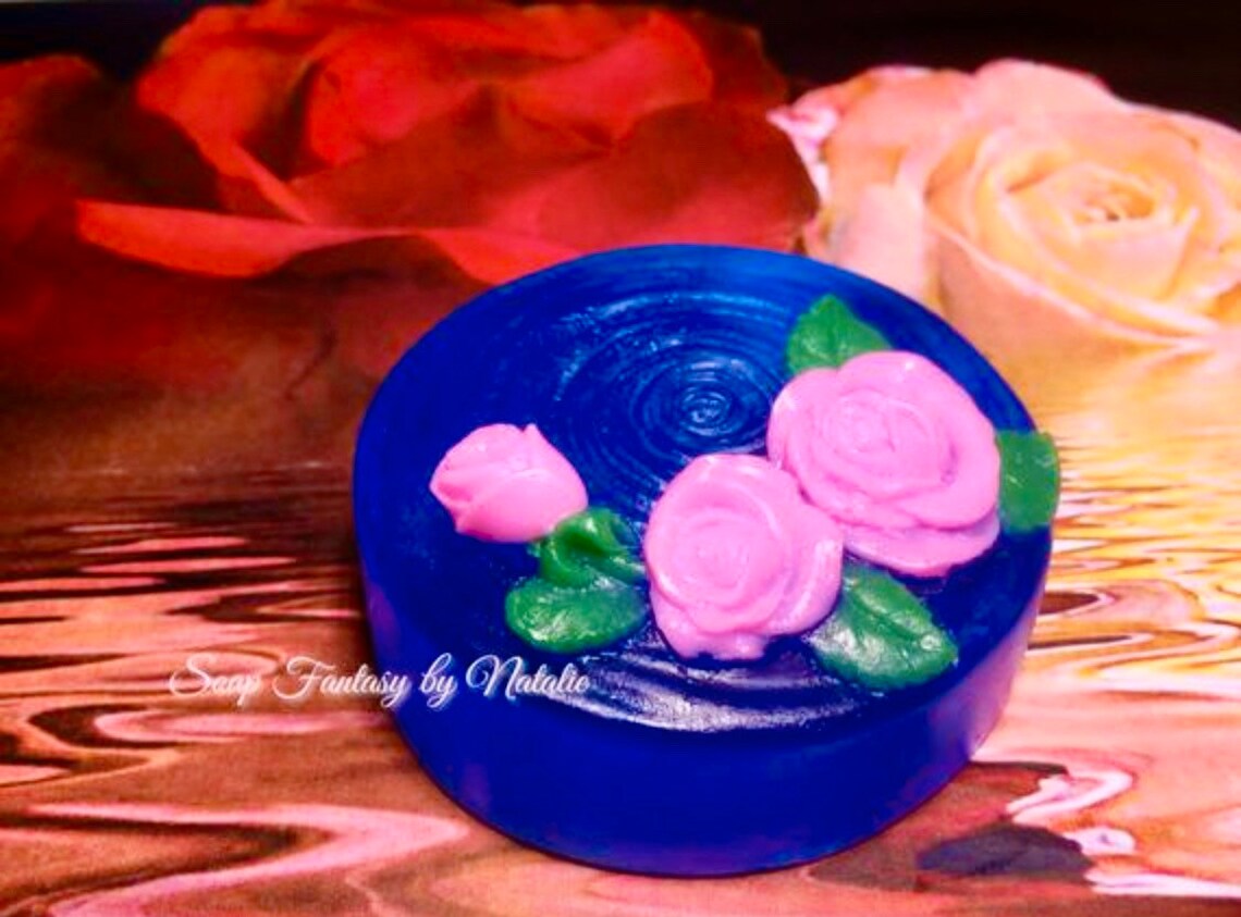 Roses on the Water Soap-flower Soap-plant Soap-women Gift-gift - Etsy