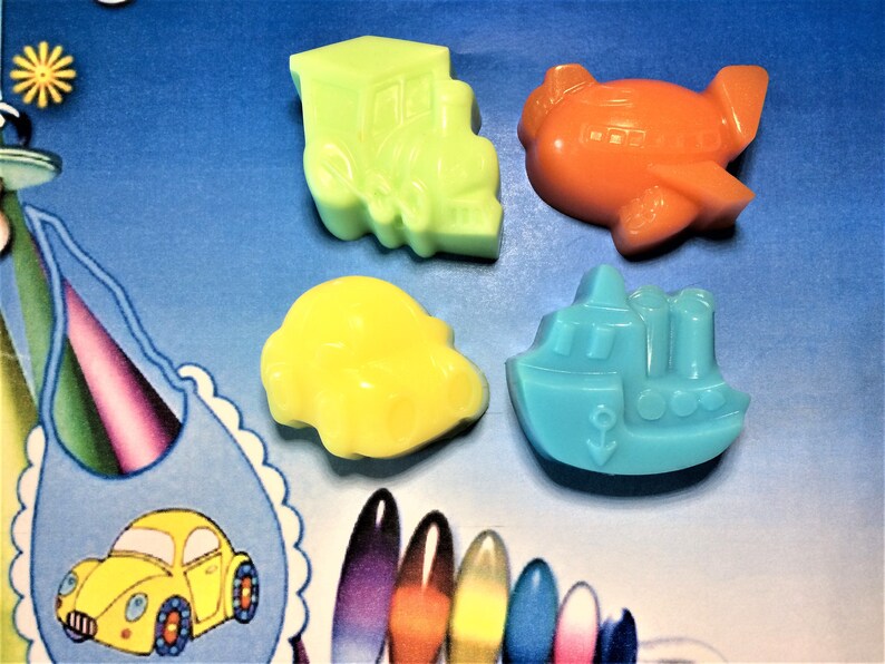 Baby Shower Favor4 Mini Soapsboys Soapkids Soapbirthday - Etsy