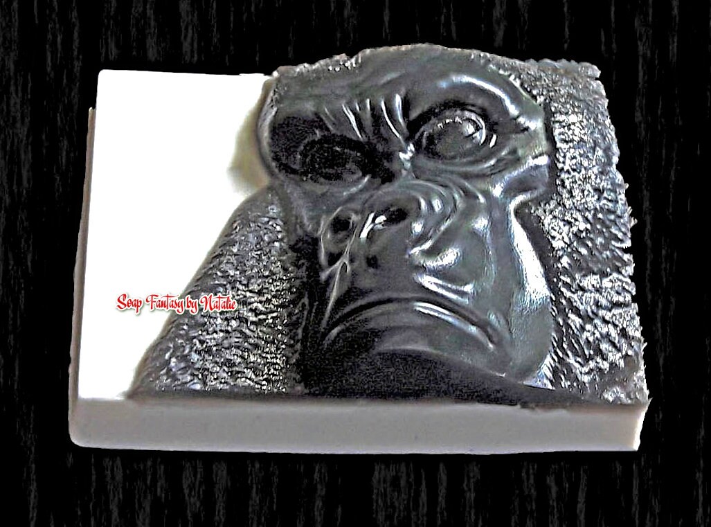 Gorilla Soap-monkey Soap-animal Soap-primate Soap-men's - Etsy