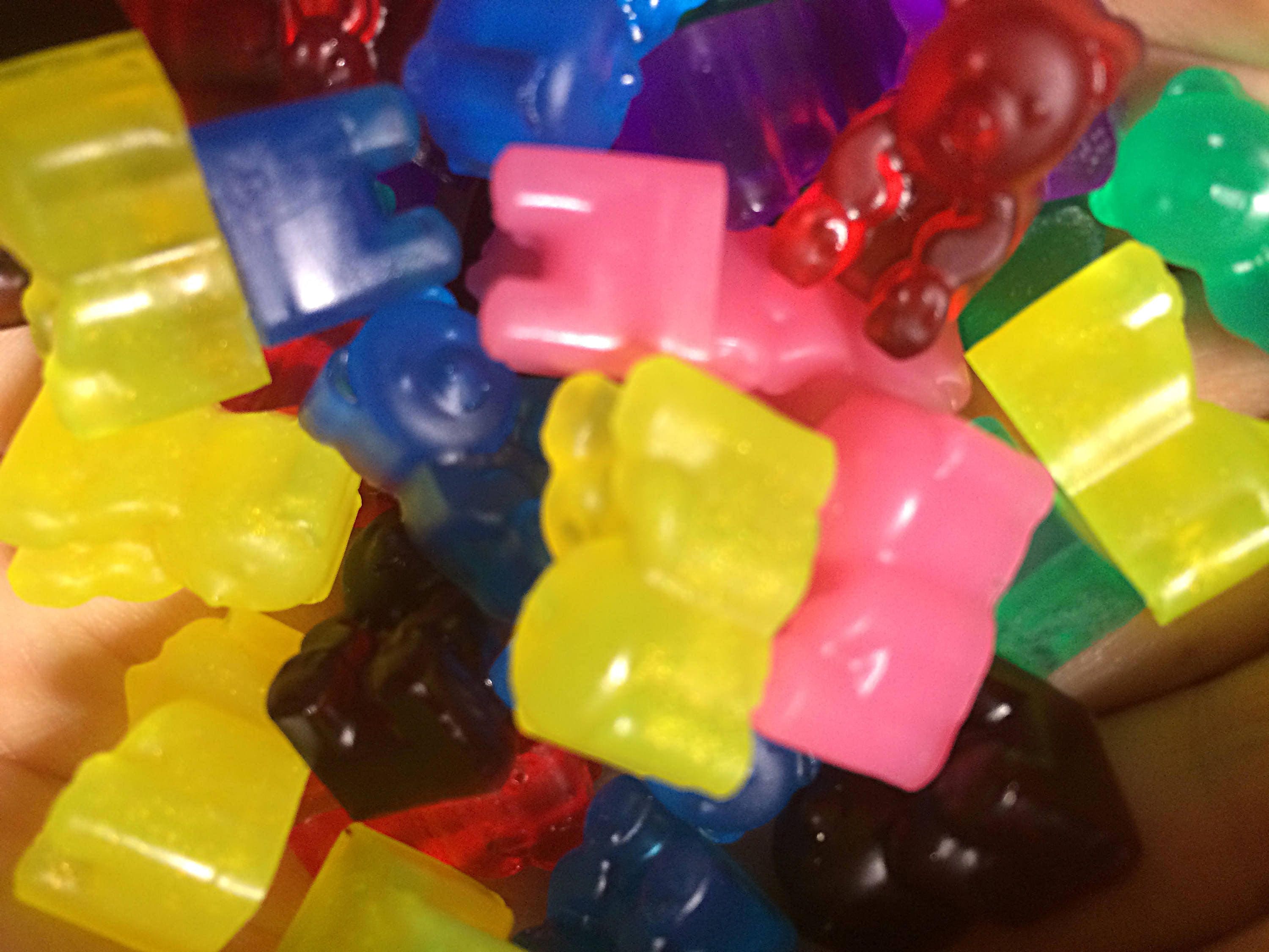 50 Gummy Bear Tiny Soap-fake Candy Soap-kids Soap-animal - Etsy