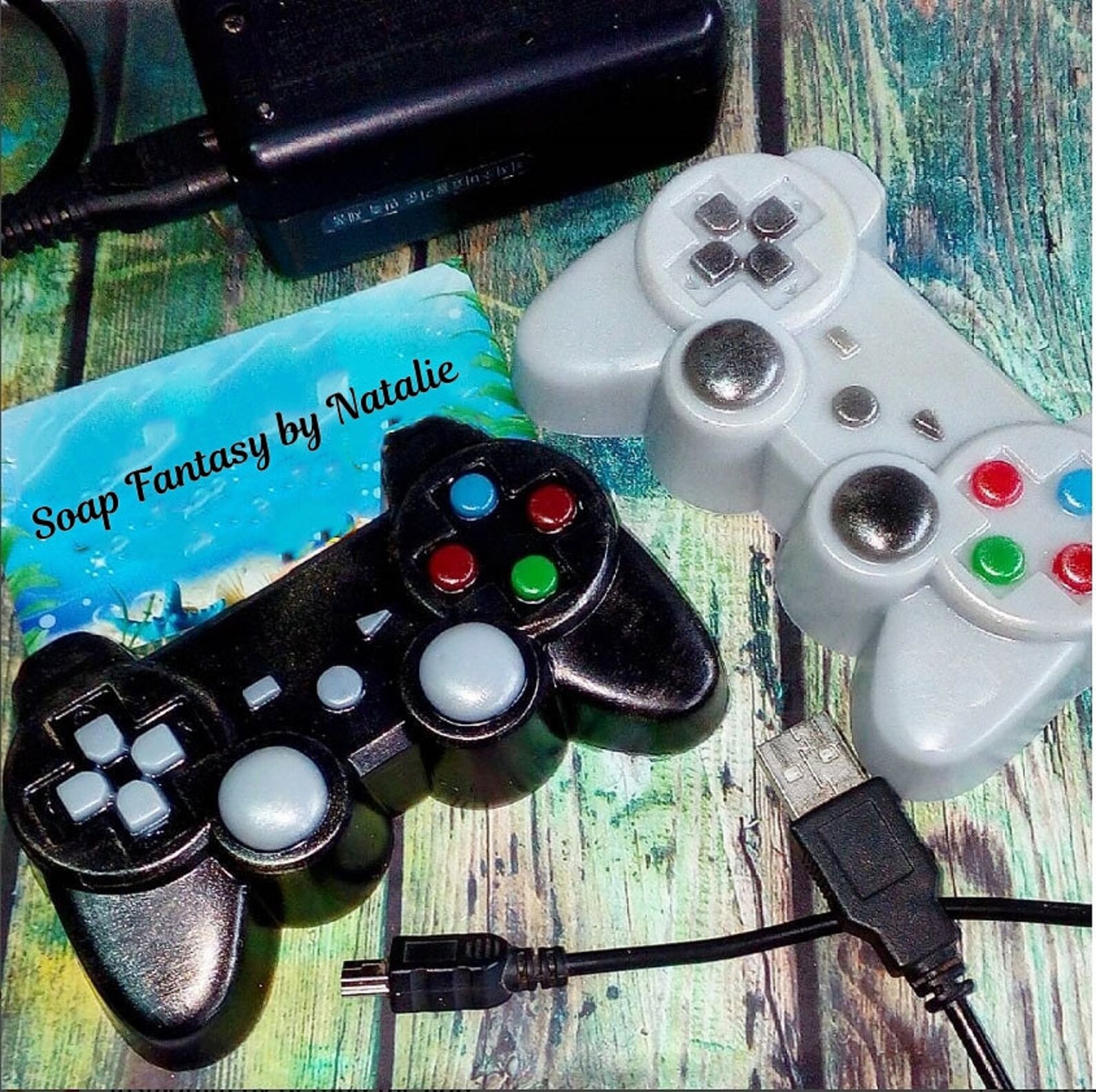 Video Game Controller Soap-gamepad Soap-playstation Controller - Etsy