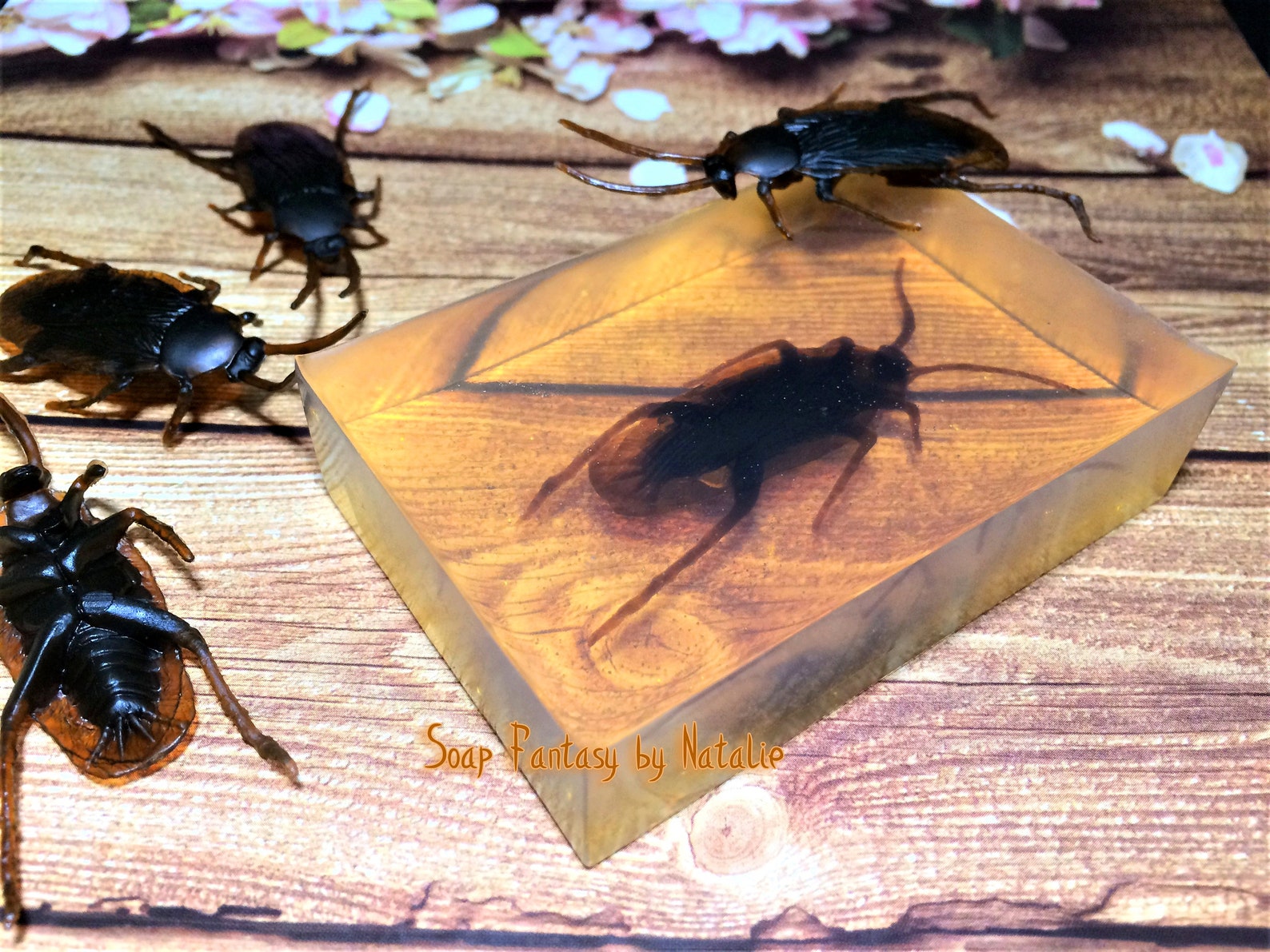 Cockroach Soap-halloween Soap-roach Soap-joke Soap-bug - Etsy