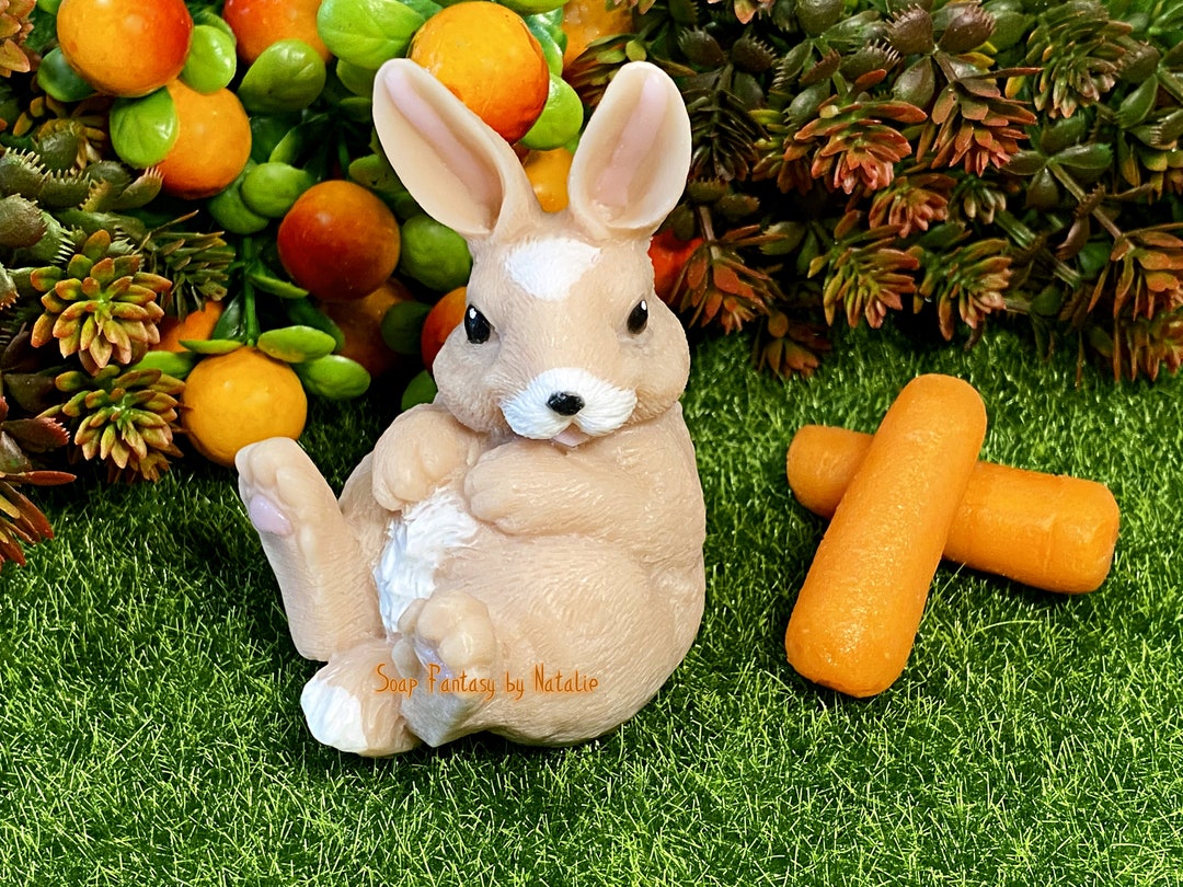 Bunny Soap - Easter Bunny Soap -hare Soap- Easter Soap-animal Soap-kids ...