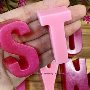 CUSTOM SOAP Words-kids Birthday Party Favor-soap Letter Personalized ...