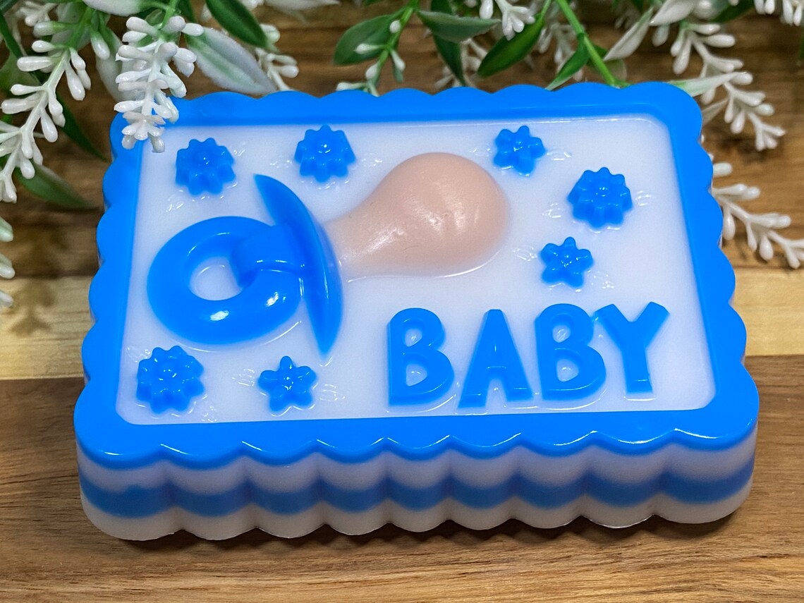 Baby Shower Favorbaptism Favorbaby Soap Pacifier - Etsy