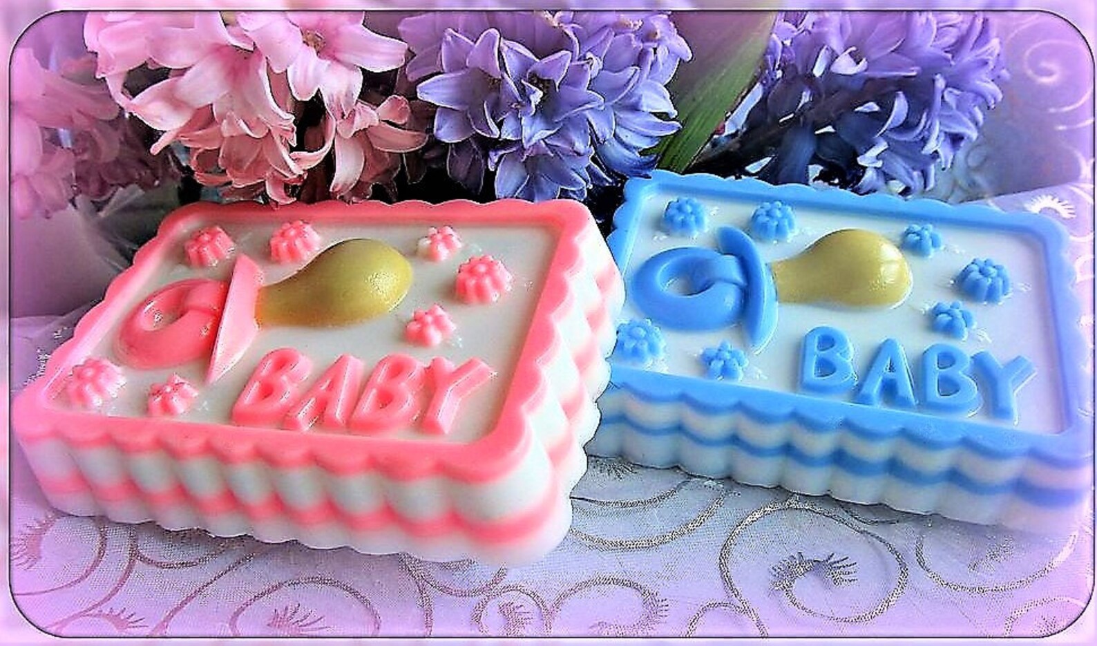 Baby Shower Favorbaptism Favorbaby Soap Pacifier - Etsy