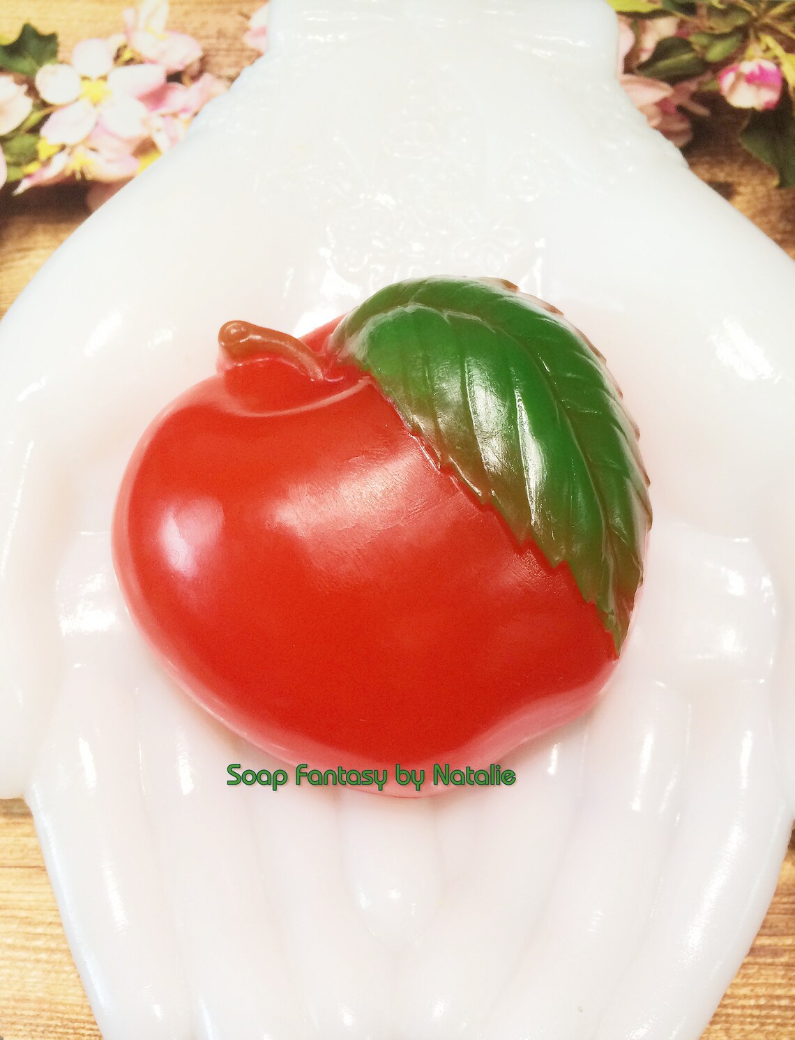 Apple Soap-fruit Soap-food Soap-party Favor | Etsy