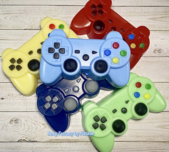Video Game Controller Soap gamepad Soap playstation Controller Soap parody Soap kids Gift gamers Gift joystick Soap Etsy