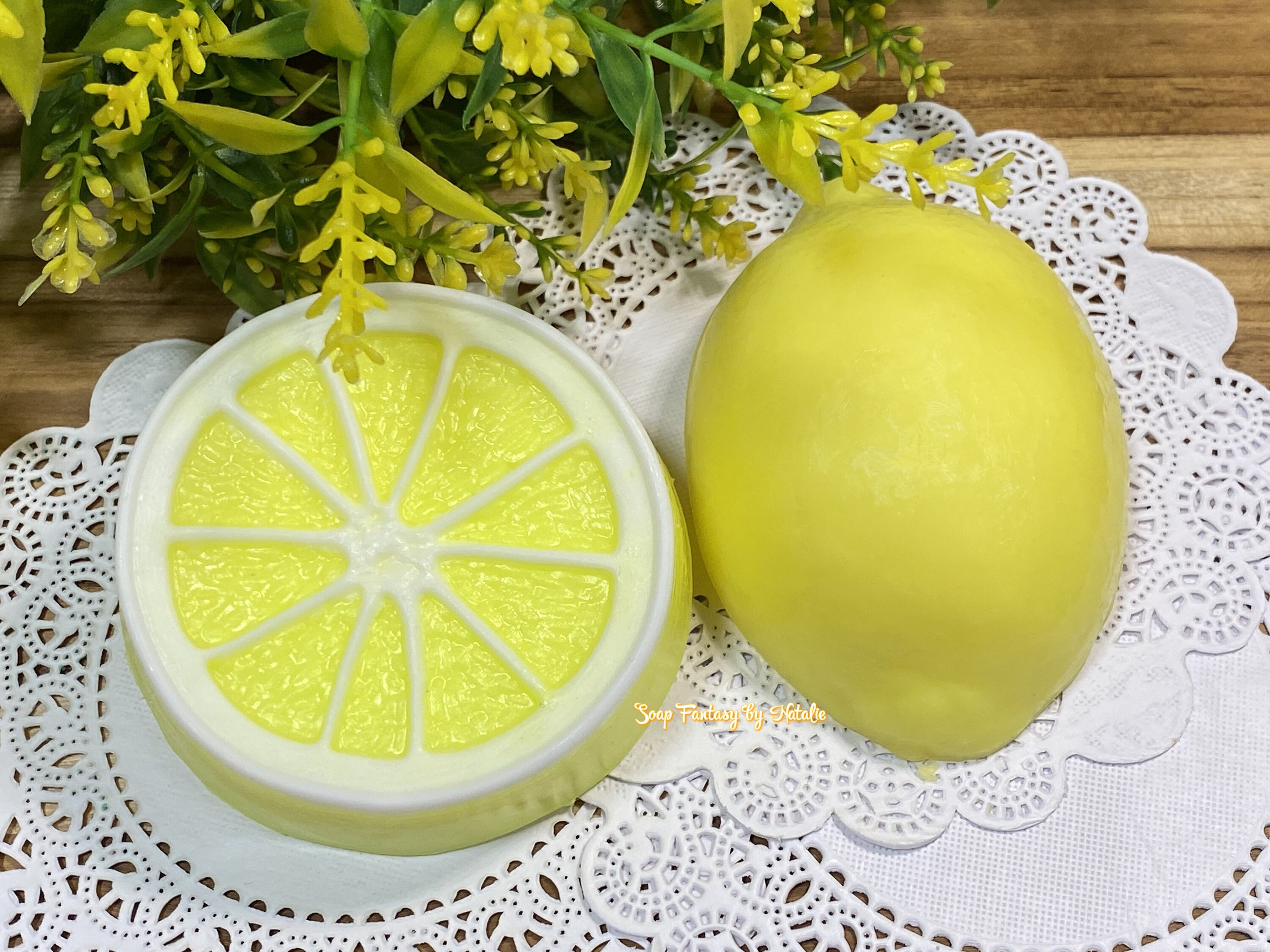 Lemon Soap-lemon Shape Soap-citrus Soap-food Soap - Etsy