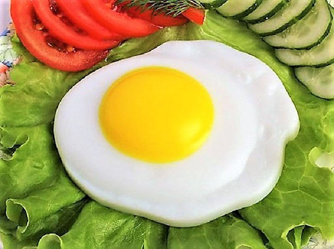 Fried Egg Soap-egg Soap-gag Soap-party Favor-food Soap-fake Food Soap ...