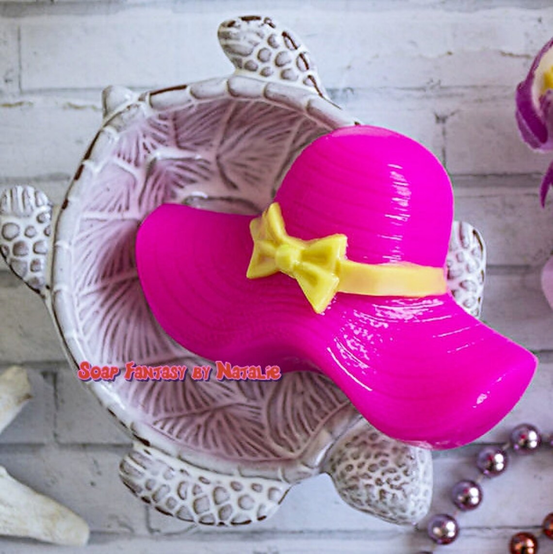 Beach Hat Soap-summer Hat-hat Soap-lady's Hat-gift for - Etsy