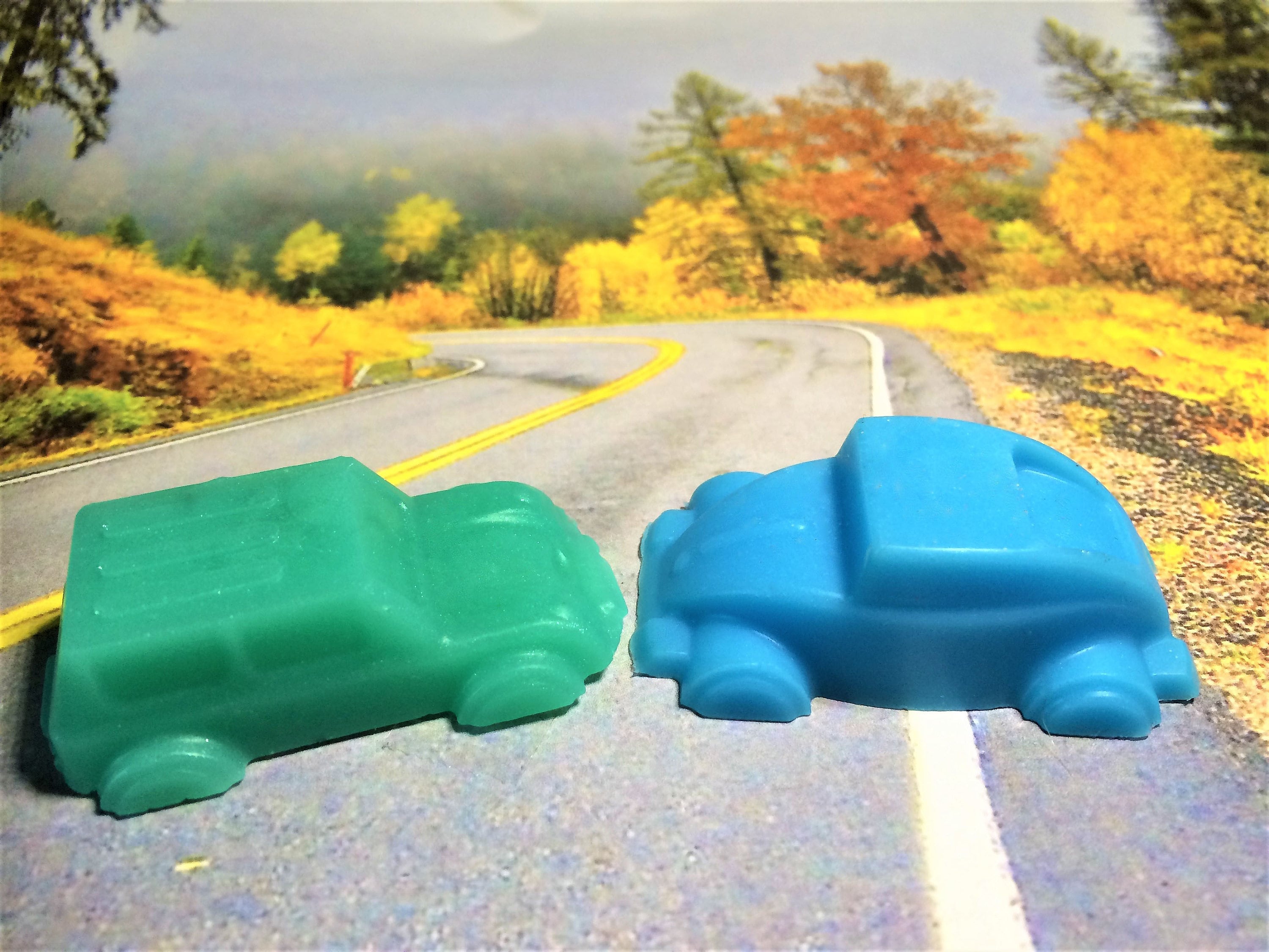 6 Favors 12 Mini Soaps-boys Soap-car Soap-baby Shower Favor-birthday ...
