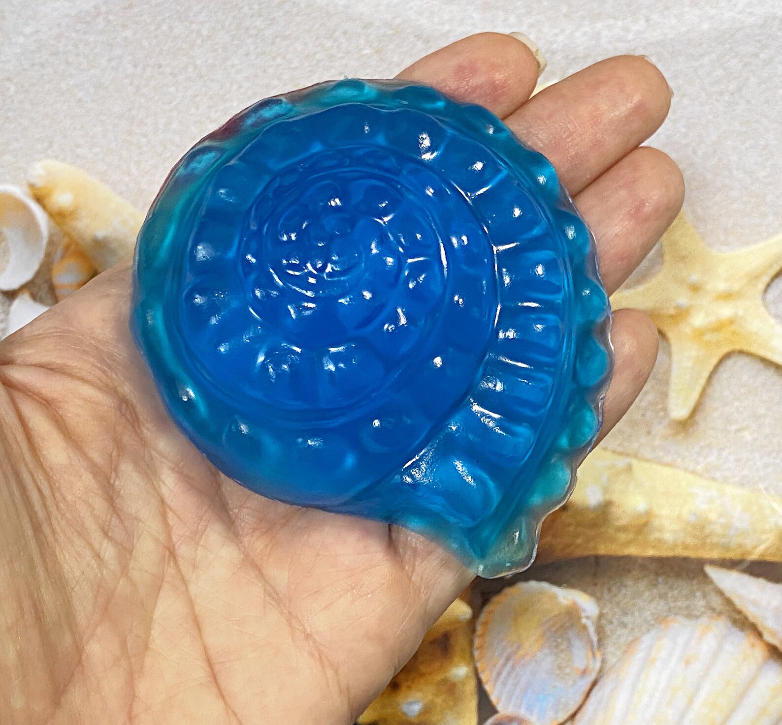 Seashells Soap-Sea Theme Soap-Undersea World Soap-Ocean Soap | Etsy