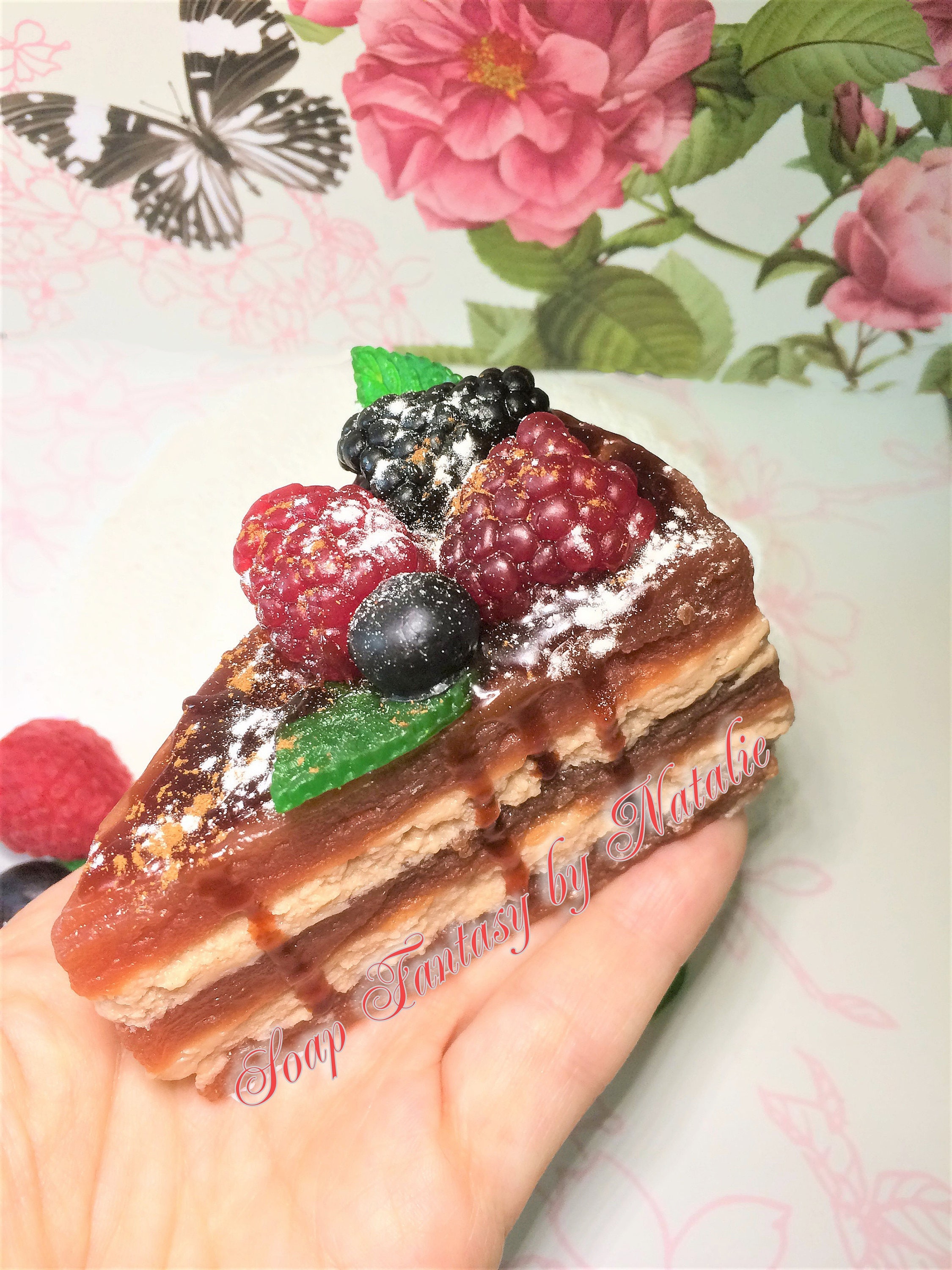 Cake Soap-fruit Cake Soap-party Favor-birthday Gift-soap for | Etsy