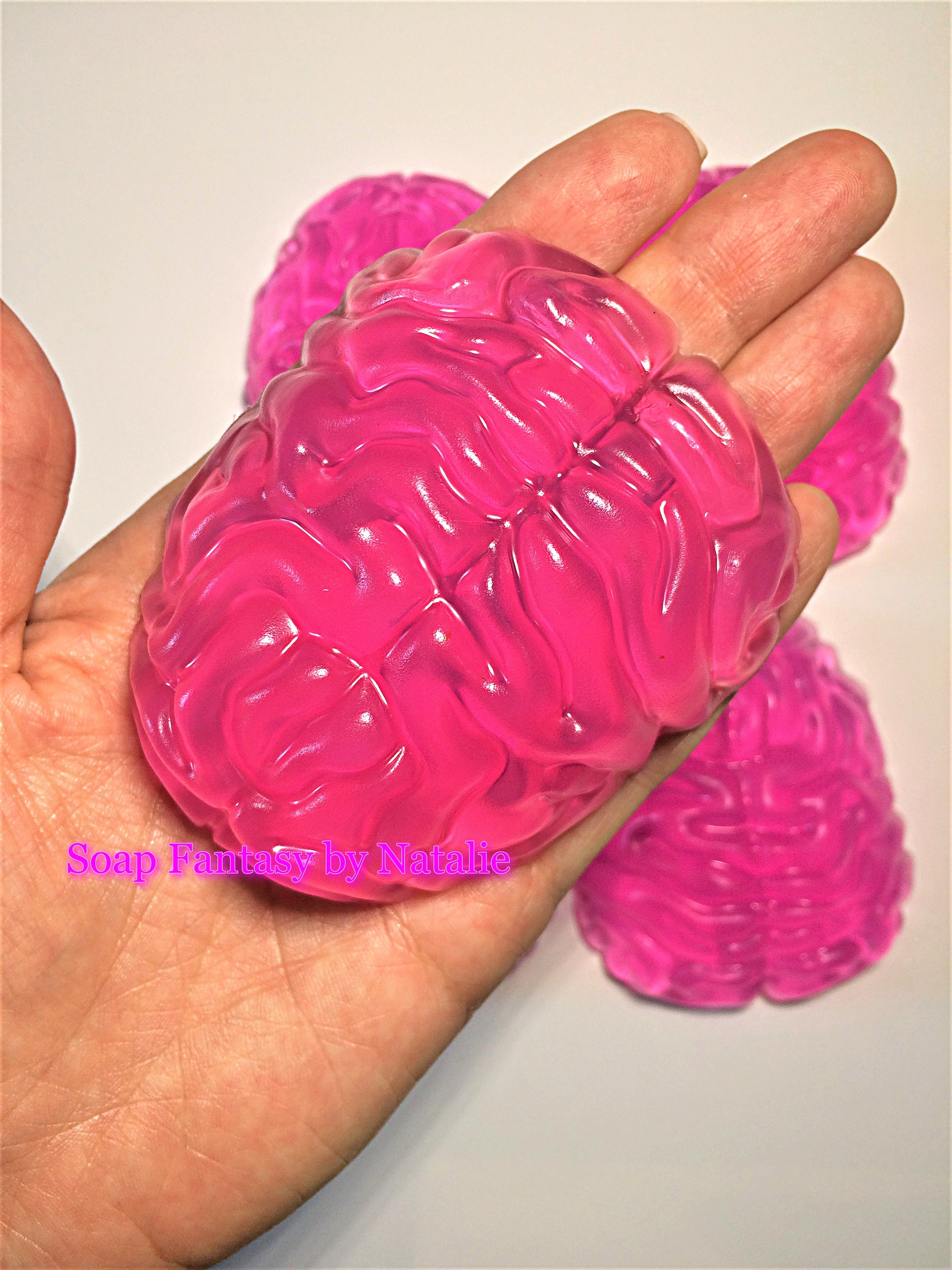 Brain Soap Brain Shape Soap Zombie Soap Gag Soap Party Favor | Etsy