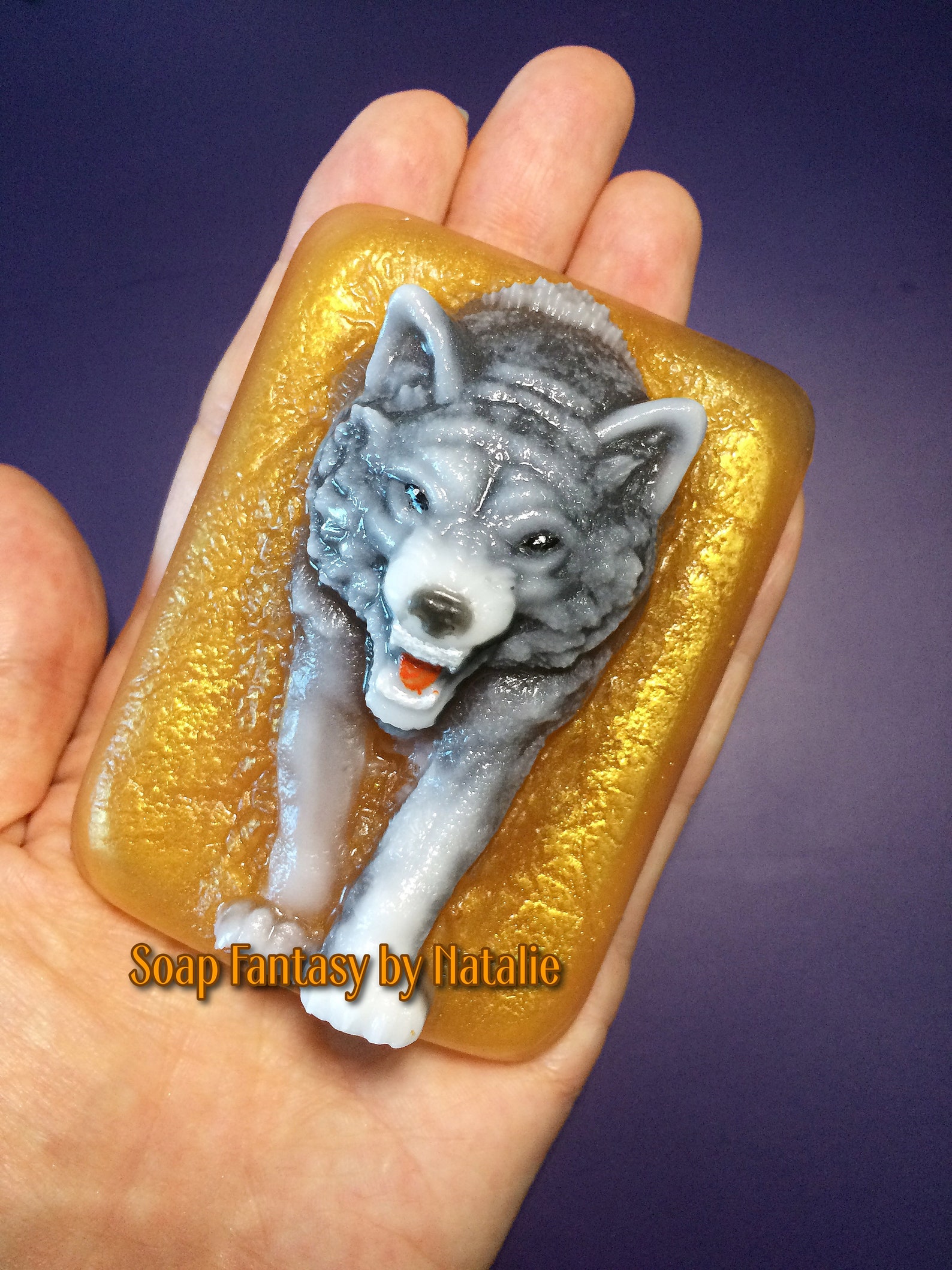 Wolf Soap-animal Soap-men's Soap-gift for Him - Etsy