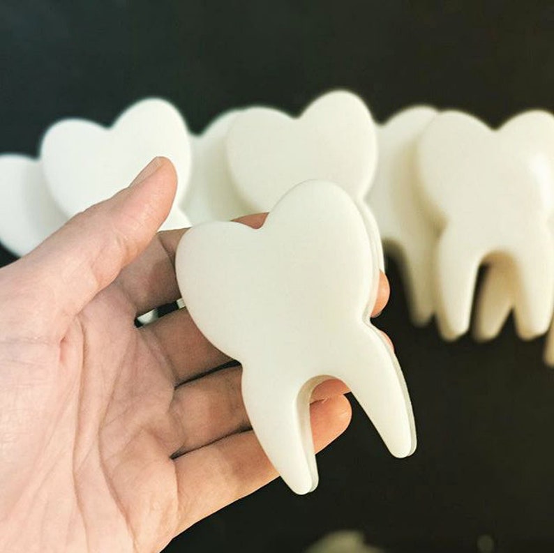 Teeth Soaptoothsoapdentist Giftdental Soapbaby Shower - Etsy