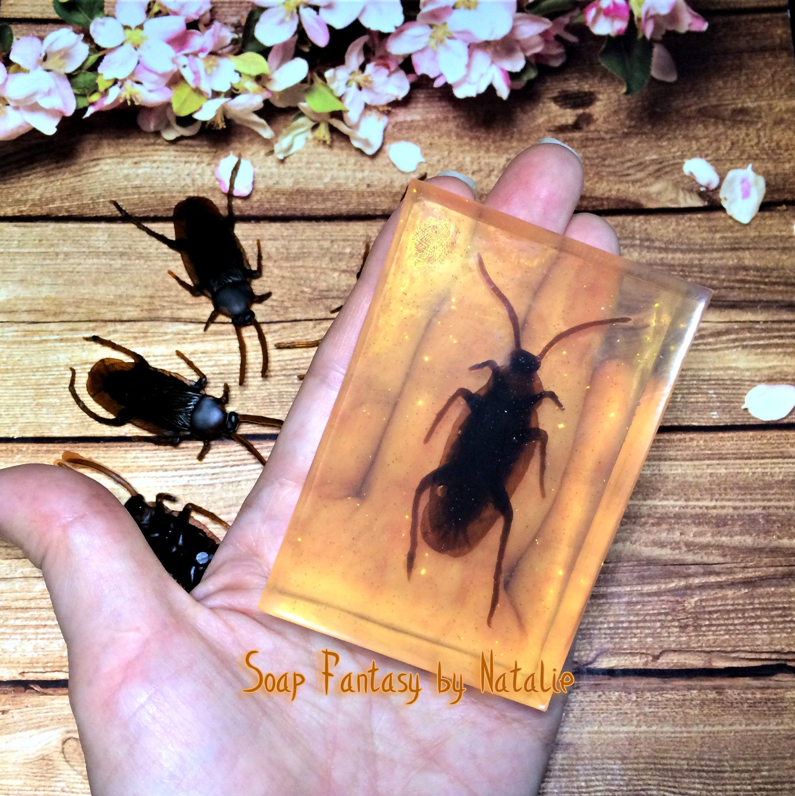 Cockroach Soap-halloween Soap-roach Soap-joke Soap-bug - Etsy