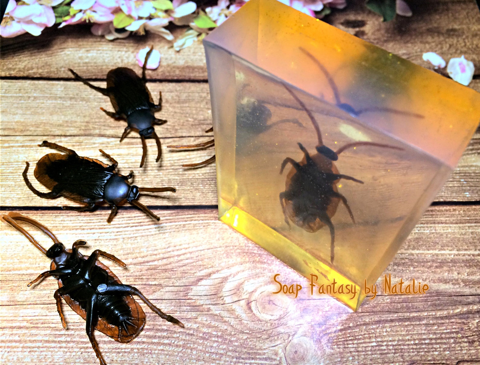 Cockroach Soap-halloween Soap-roach Soap-joke Soap-bug - Etsy