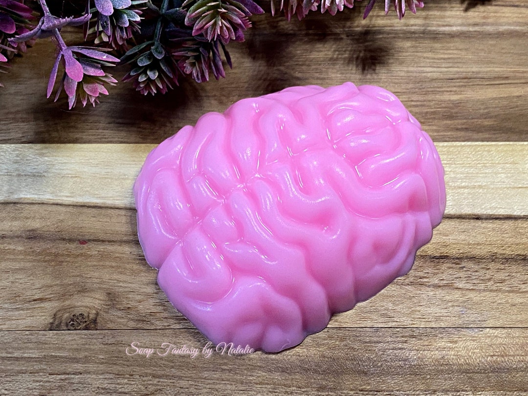 Brain Soap Brain Shape Soap Zombie Soap Gag Soap Party Favor Soap Med ...