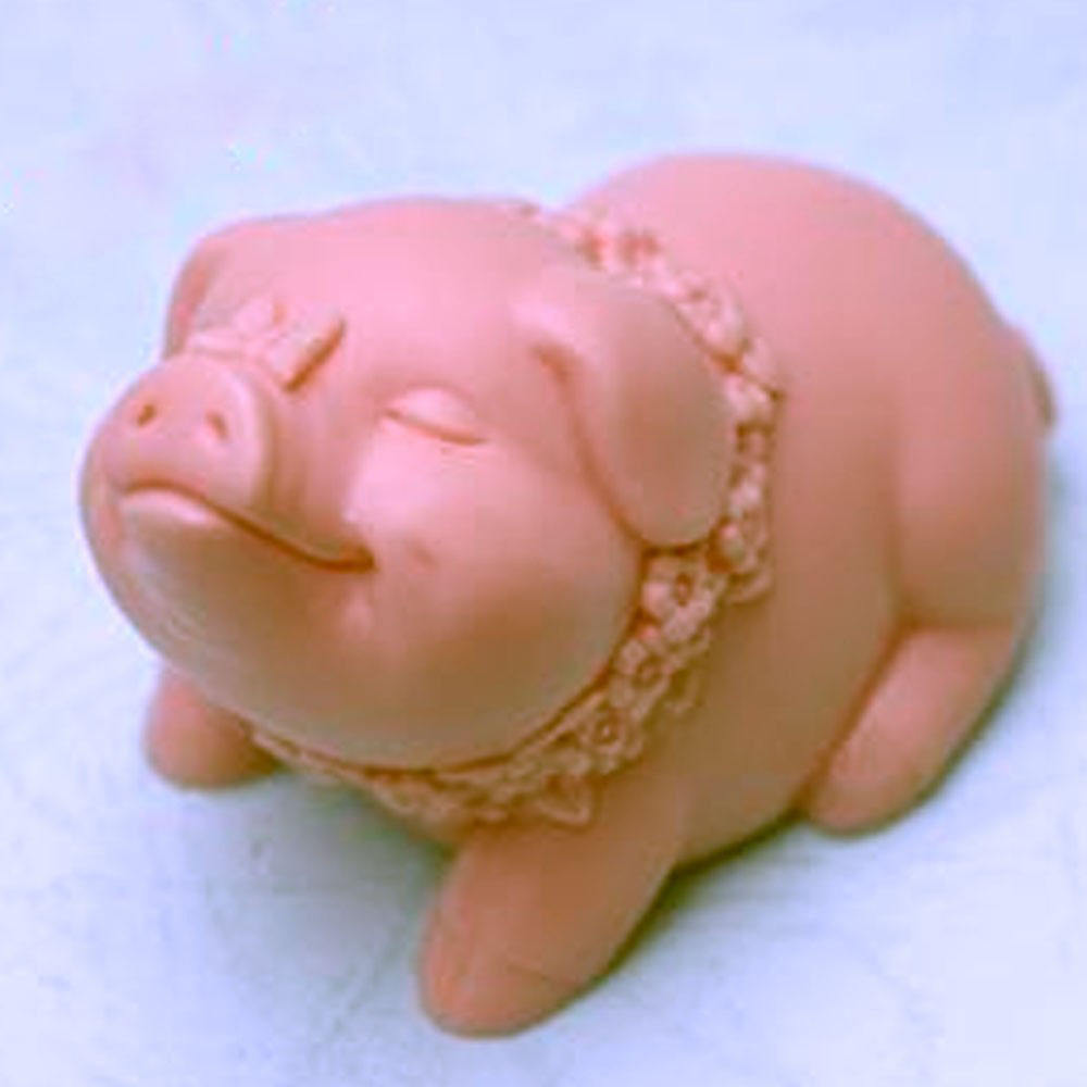 Pig Soap-animal Soap-smiling Pig-pets Soap-kids Soap-3 D Soap | Etsy