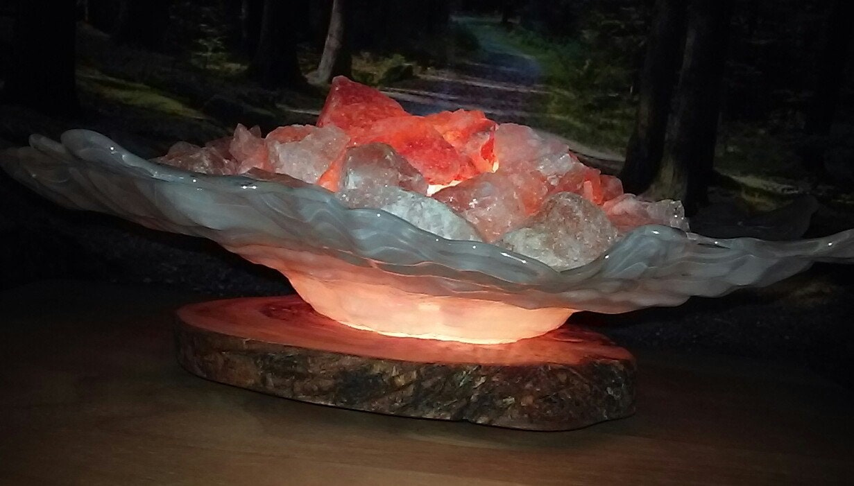 FIRE and ICE #326 Himalayan Salt Lamp - Etsy
