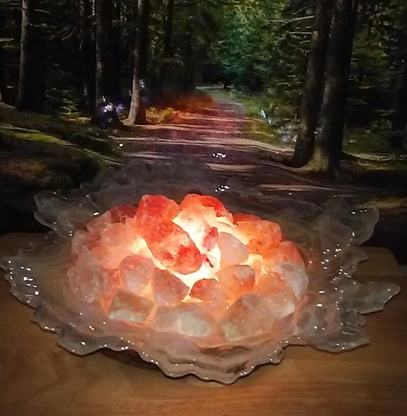 FIRE and ICE #326 Himalayan Salt Lamp - Etsy